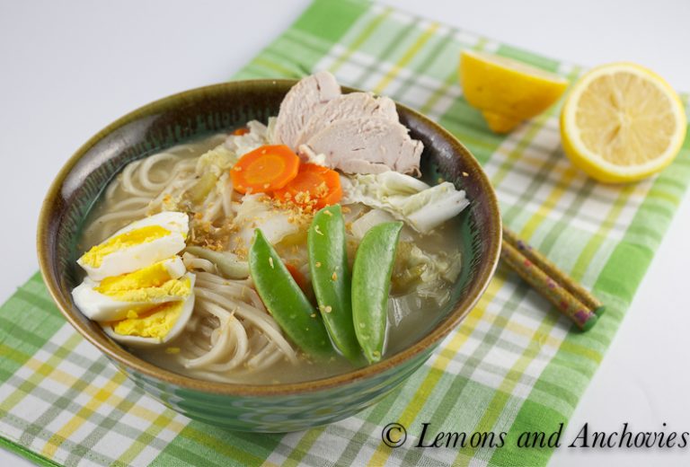 Another Chicken Noodle Soup: Chicken Mami - Lemons + Anchovies