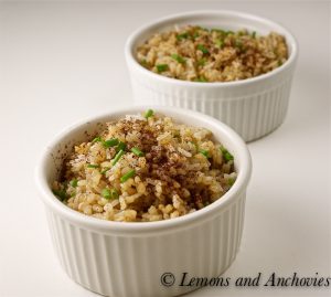 Sumac Rice - Lemons + Anchovies