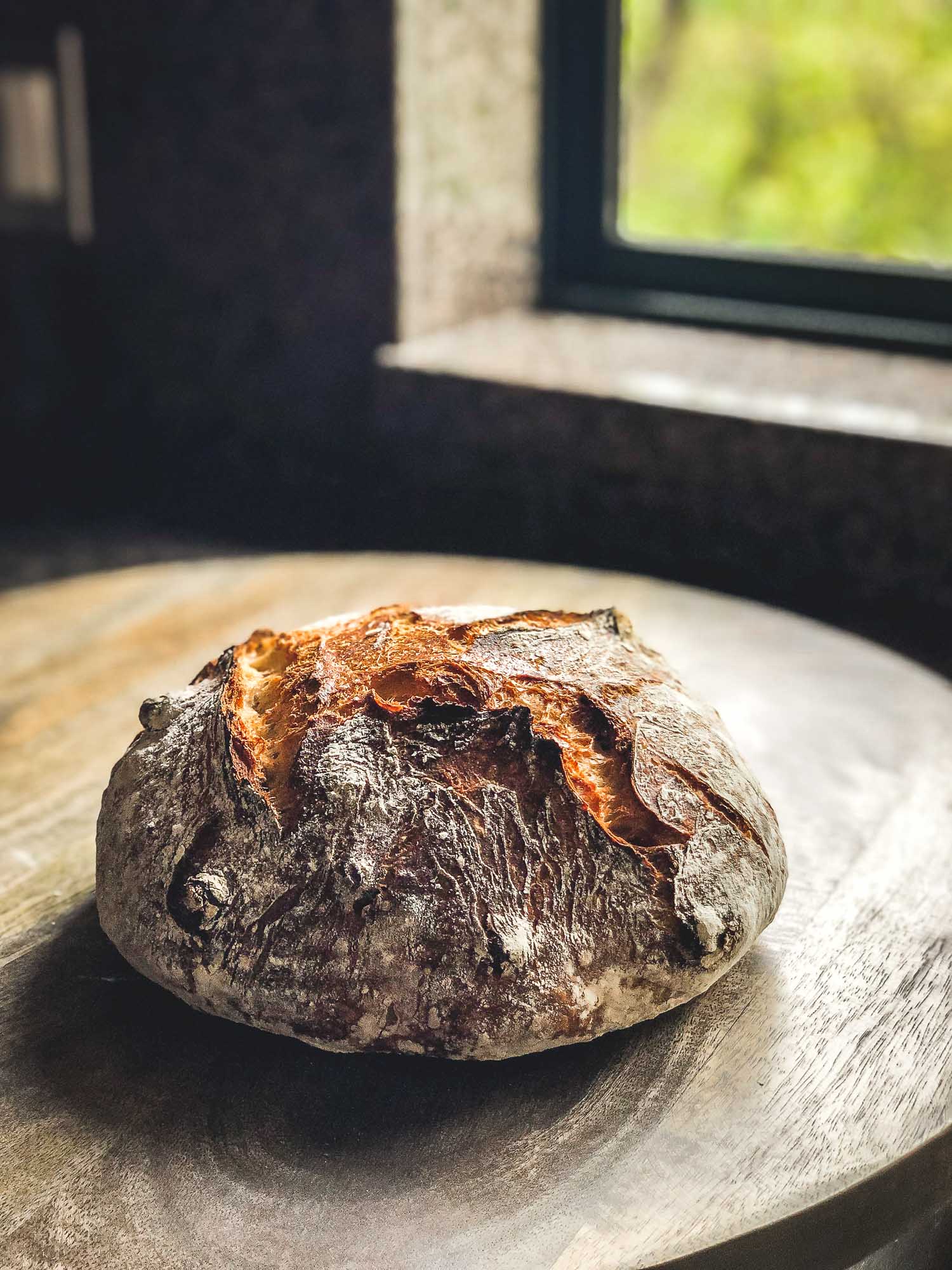 Orange-Raisin No-Knead Sourdough Bread | Lemons + Anchovies