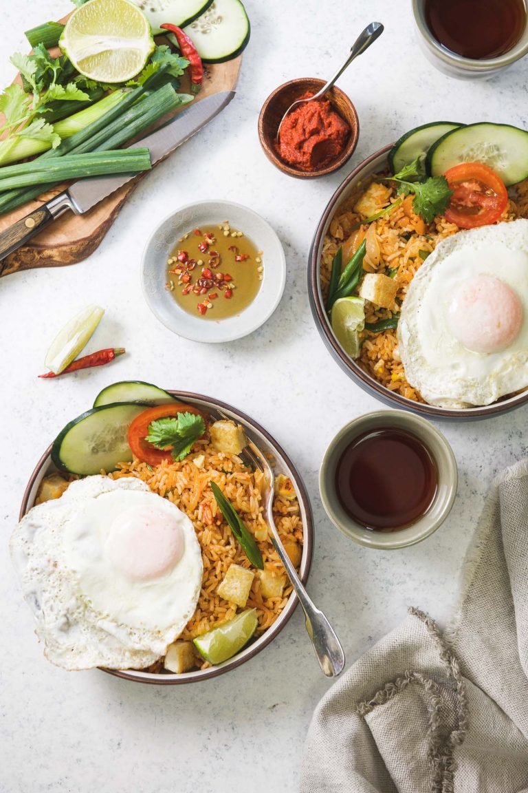 Thai Red Curry Fried Rice - Lemons + Anchovies