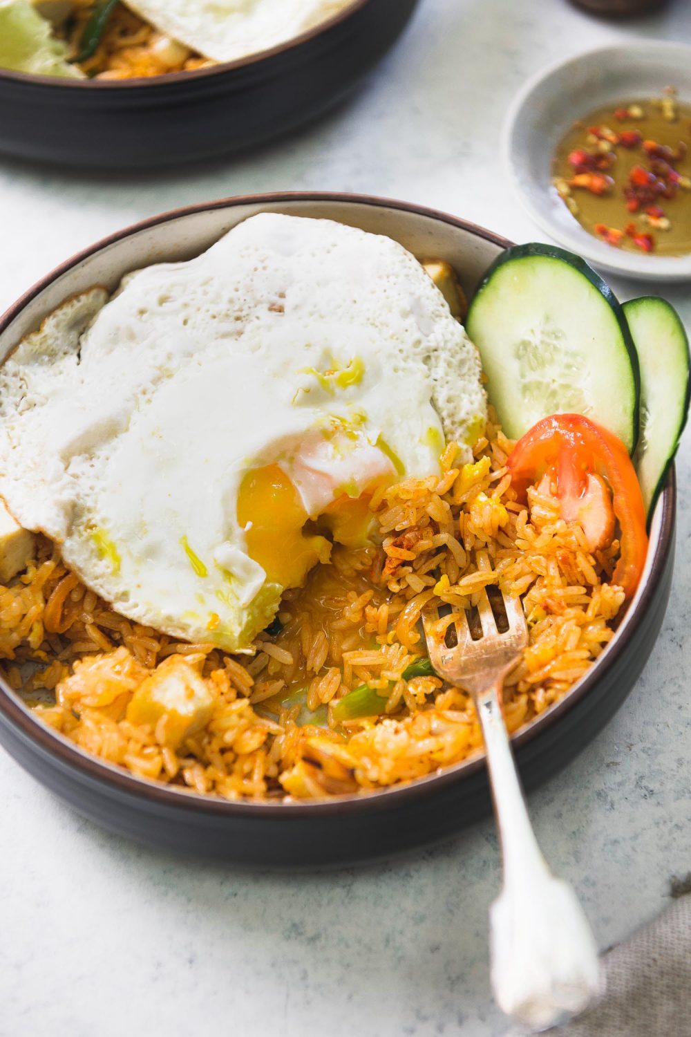 Thai Red Curry Fried Rice - Lemons + Anchovies