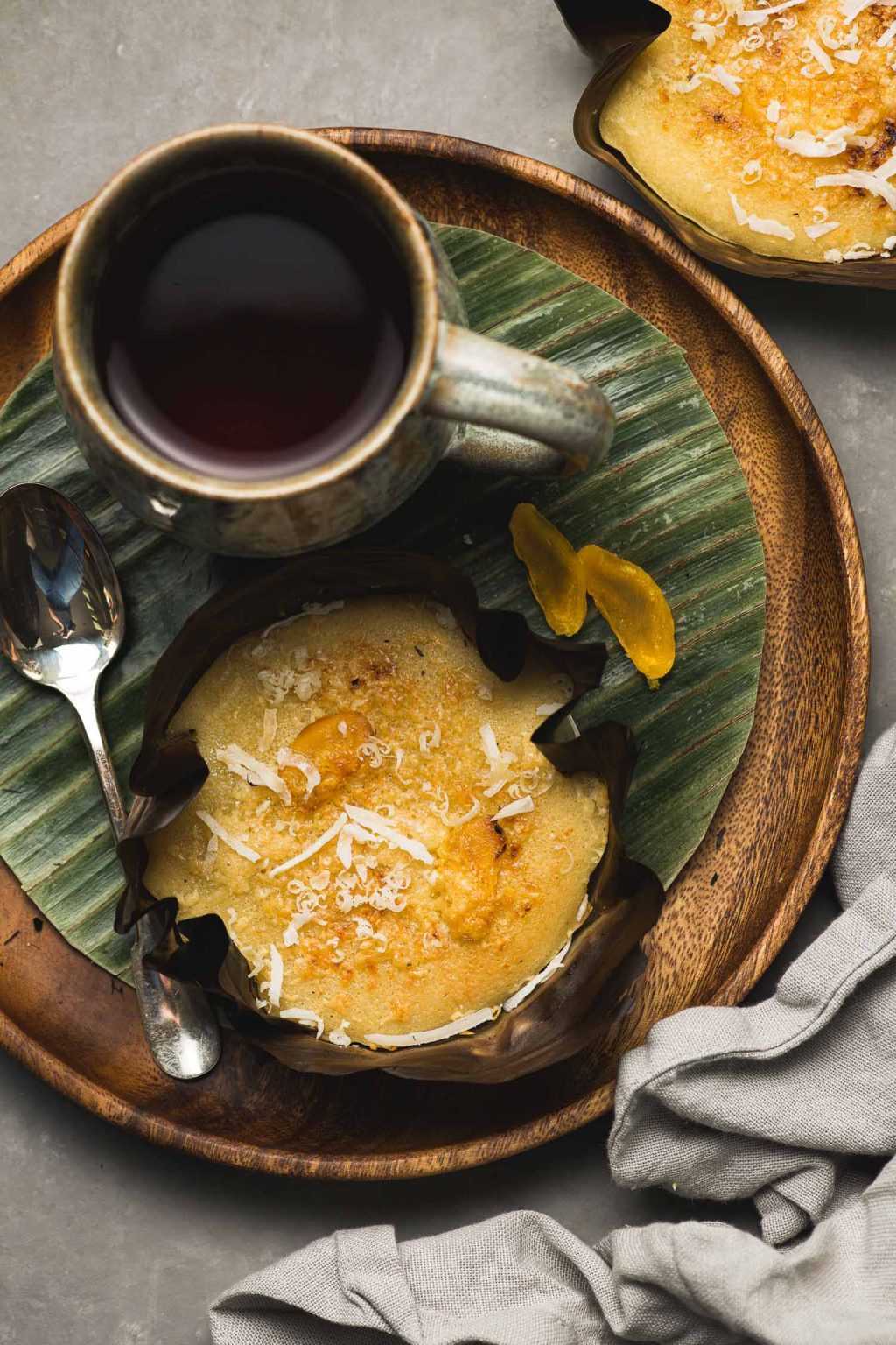 Bibingka (Filipino Coconut-Rice Cake) - Lemons + Anchovies