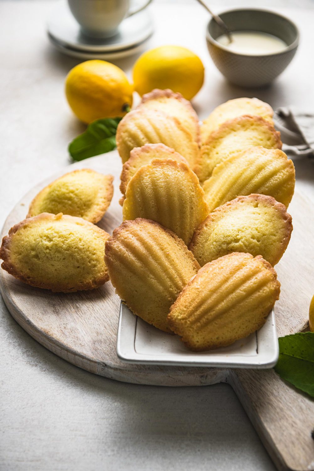 Meyer Lemon Madeleines - Lemons + Anchovies