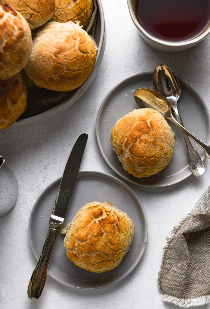 Sourdough Dutch Crunch Bread (Tiger Bread) - Lemons + Anchovies