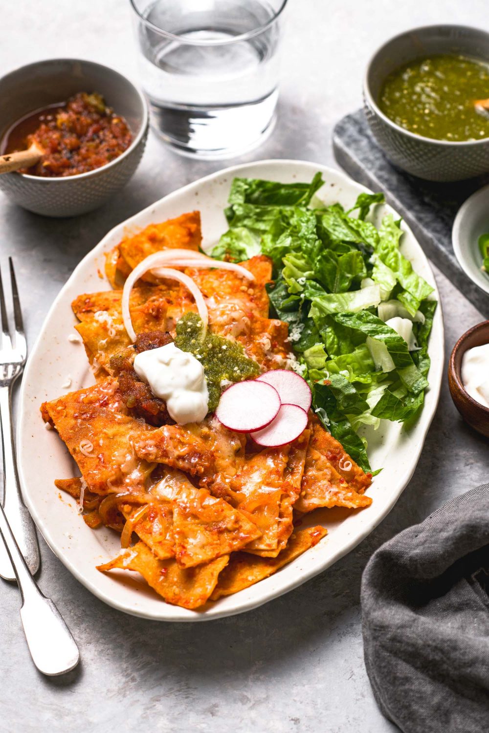 Chilaquiles - Lemons + Anchovies