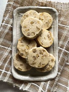 Cream Cheese Shortbread Cookies with Walnuts - Lemons + Anchovies
