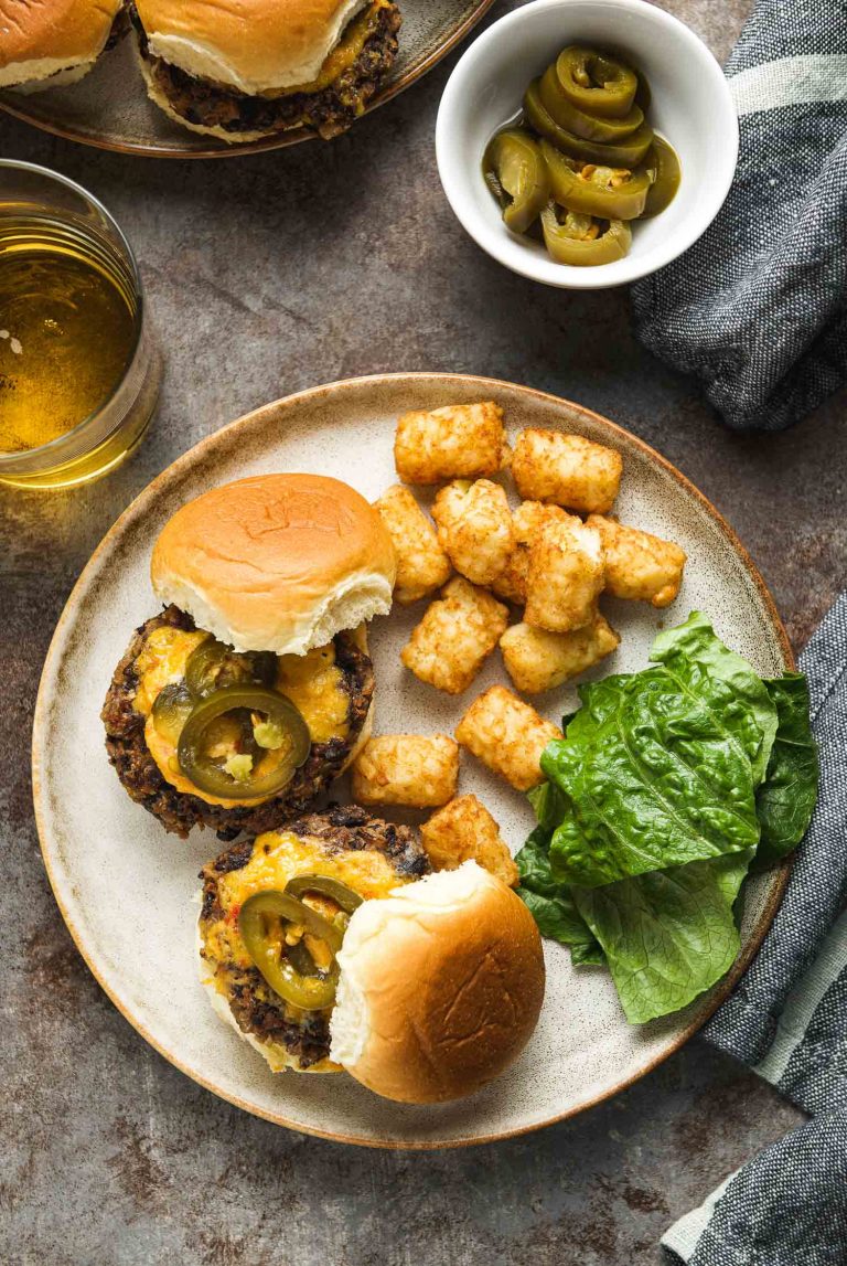 Pimento Black Bean Sliders - Lemons + Anchovies