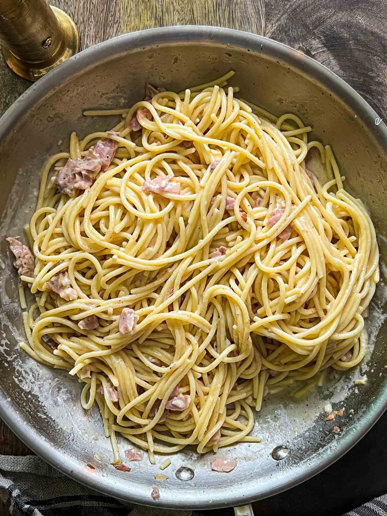 Prosciutto, Pepper and Butter Pasta - Lemons + Anchovies